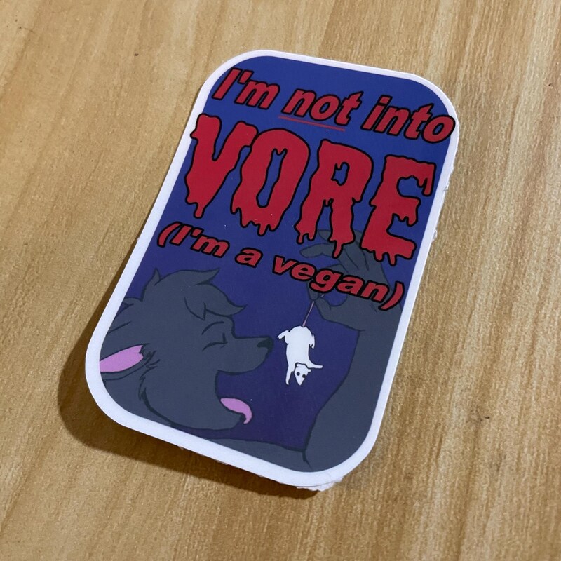 Furry Sticker - Etsy