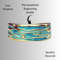 Ocean Ring - Etsy