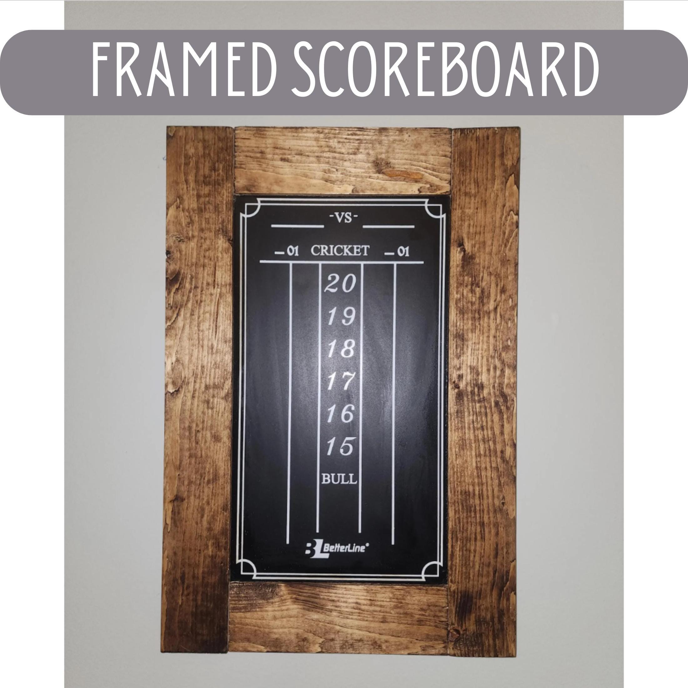Custom Cricket Scoreboard | Game Room Decor | Free Shipping | Handmade ...