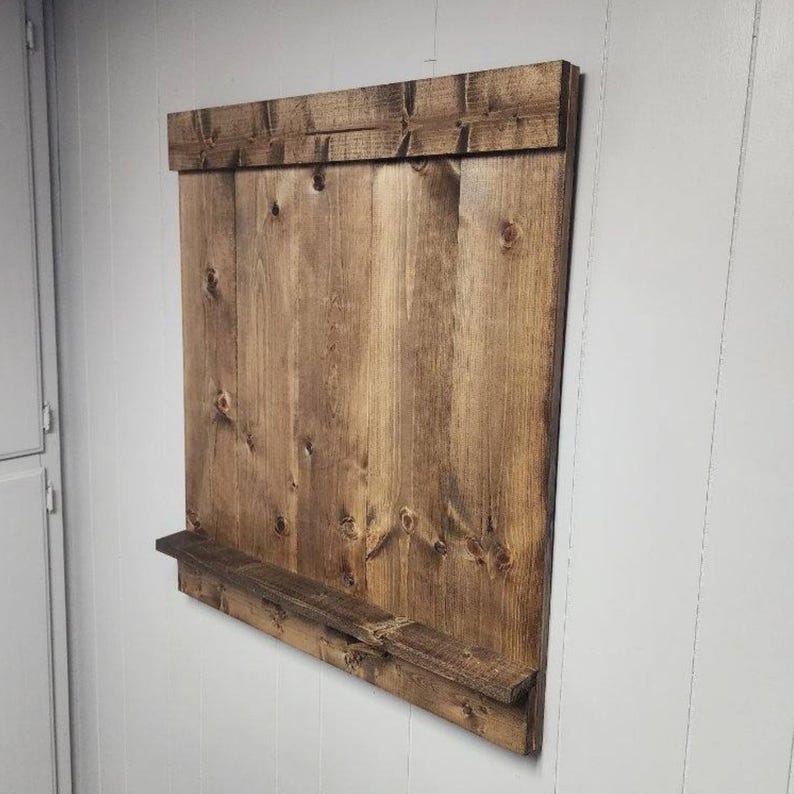 Handcrafted Dart Board Backboard | Rustic Wood | Game Room Decor ...