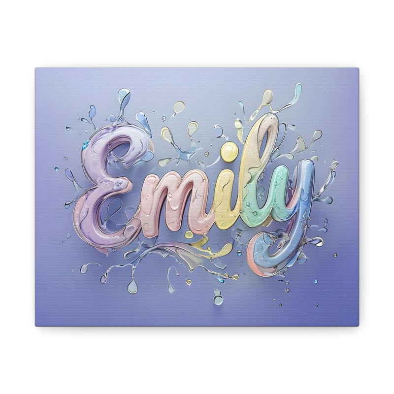 Personalized Canvas - Etsy