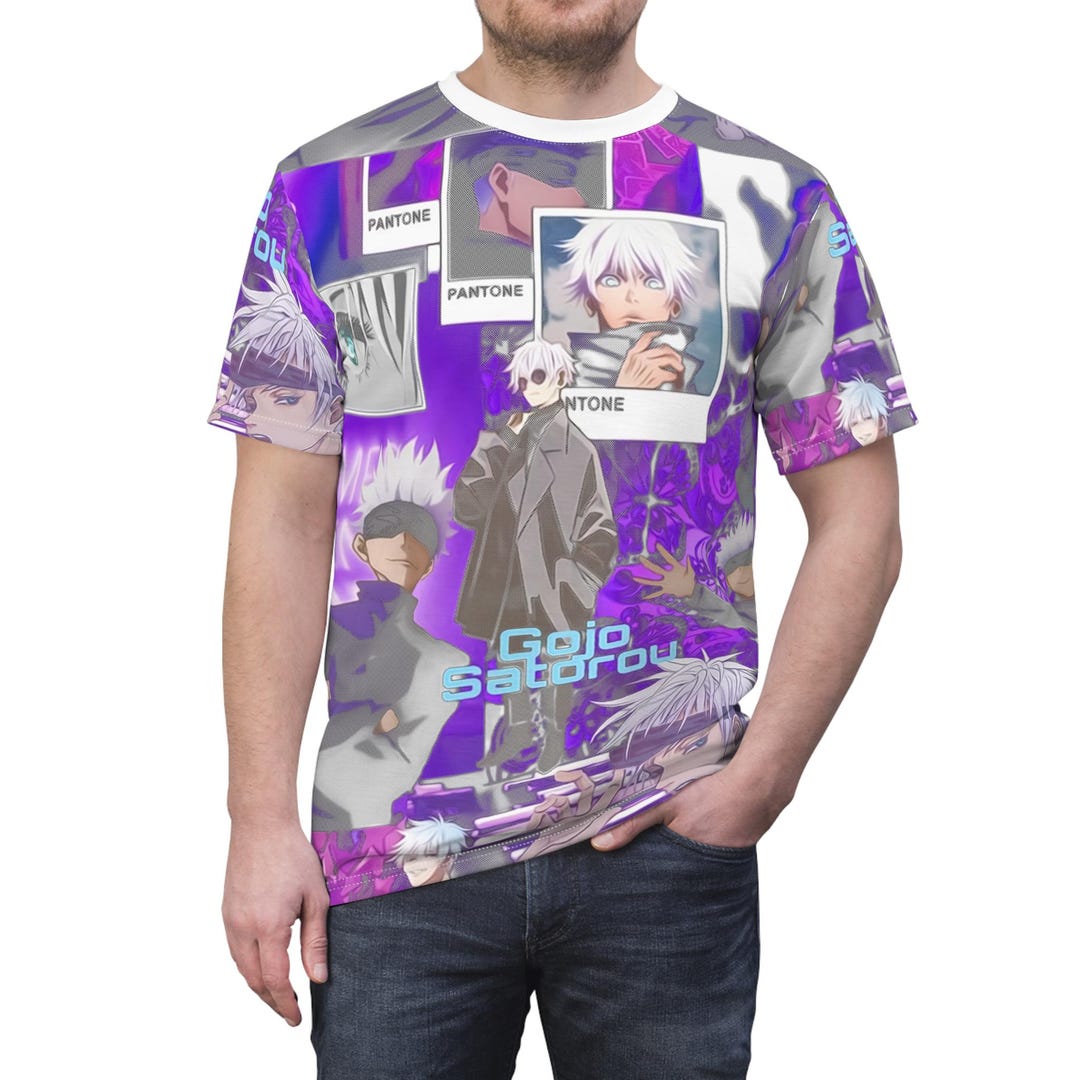 Gojo From Jujutsu Kaisen Anime-inspired Unisex Tee: Gojo Satoru Shirt ...