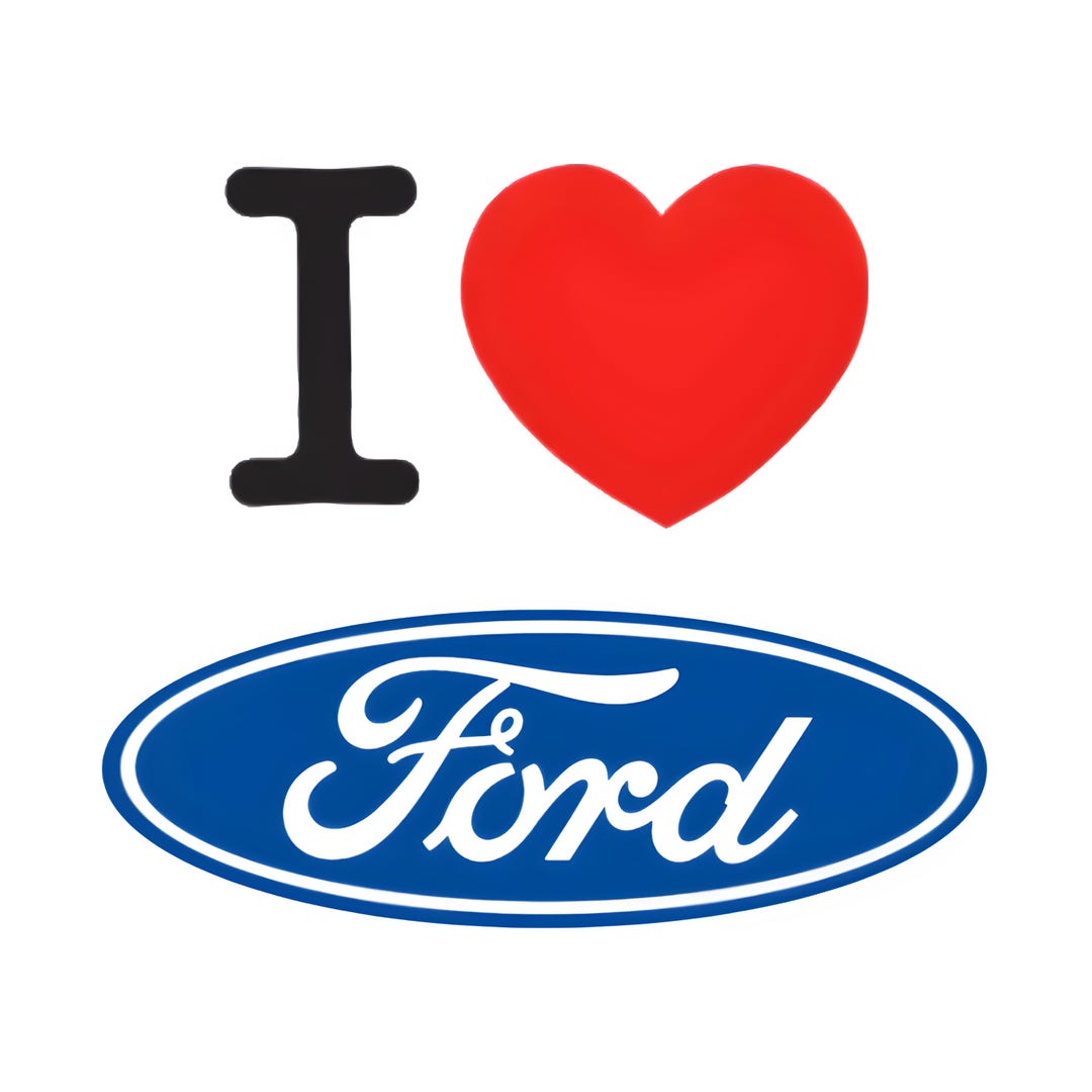 I Heart Ford/i Love Ford PNG/SVG - Etsy