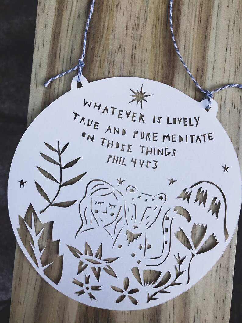 Paper Cut Art Custom Bible Art Personalized Gift | Etsy