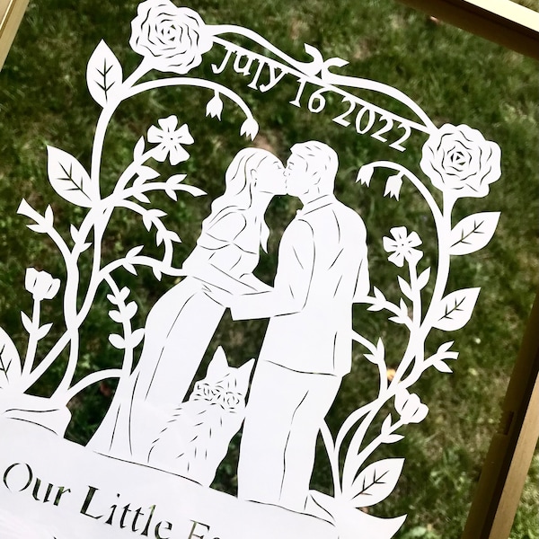 Hand Cut Paper Art - Etsy