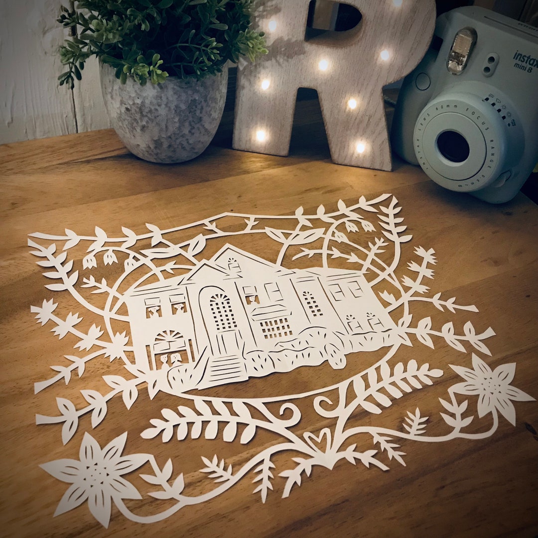 Paper Cut Art, Paper Cut Wall Art, Home Office Decorating, Paper ...