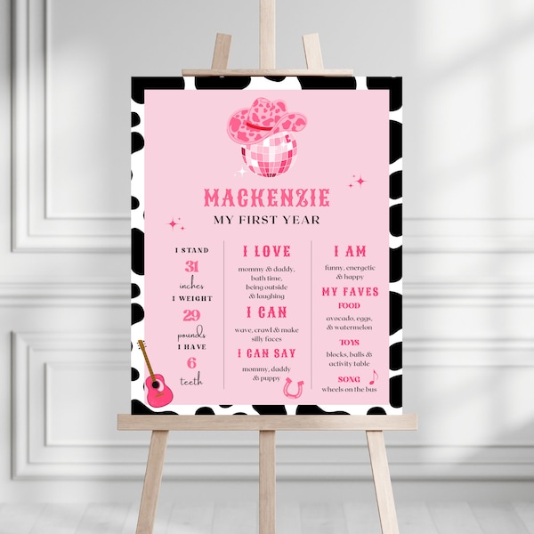 Cowgirl 1st Birthday - Etsy