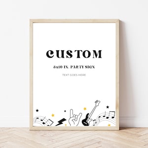 Rock and Roll VIP Backstage Pass | Instant Download | Editable Canva ...