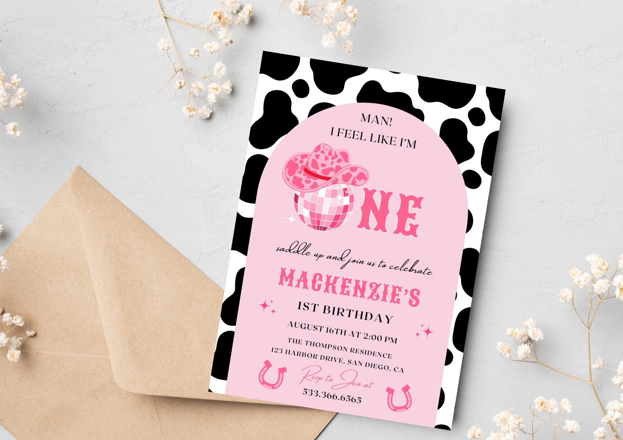 Man I Feel Like I'm One! Birthday Party Invitation | Instant Download ...