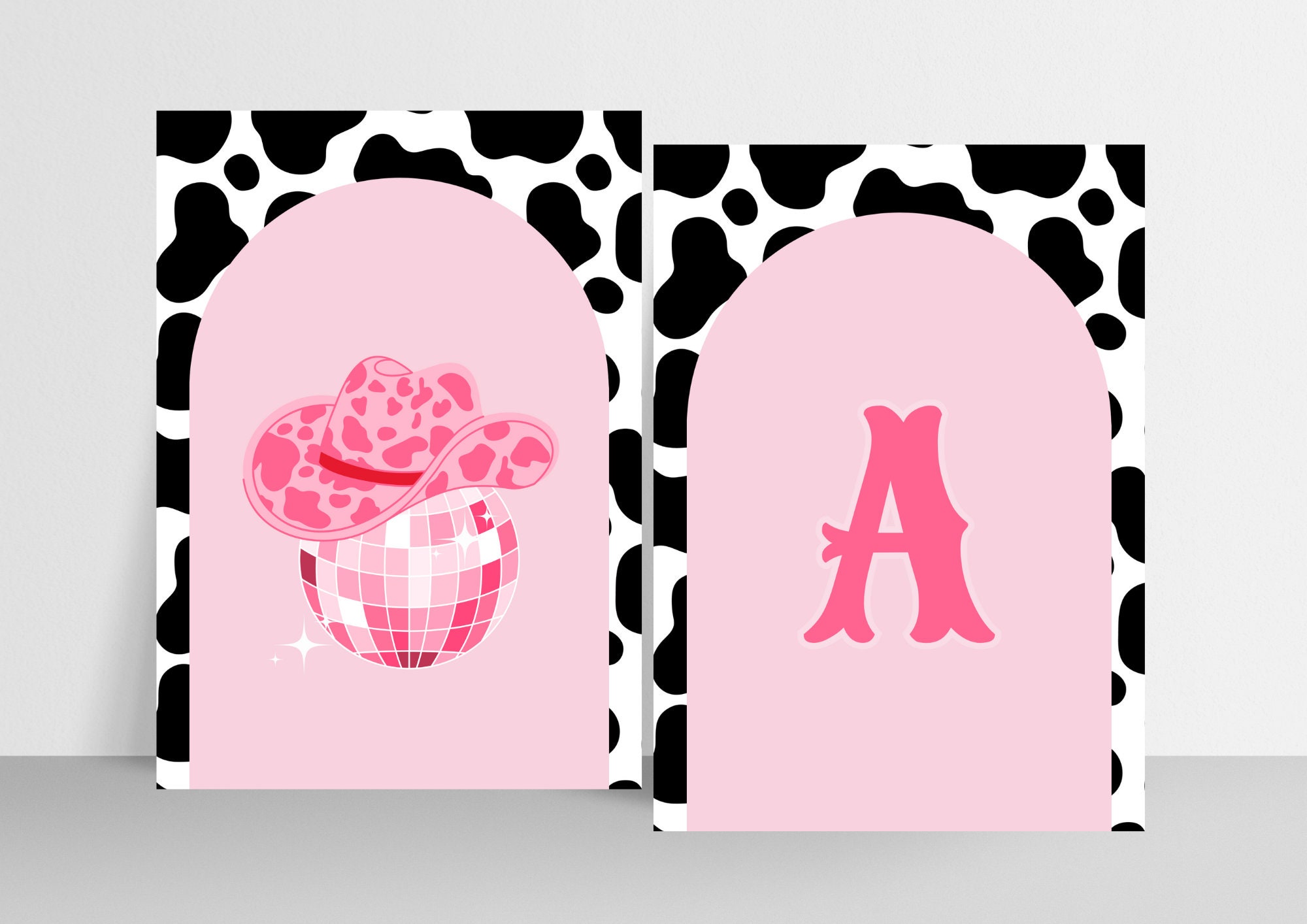 Disco Cowgirl Party Welcome Sign | Instant Download | Western Party ...