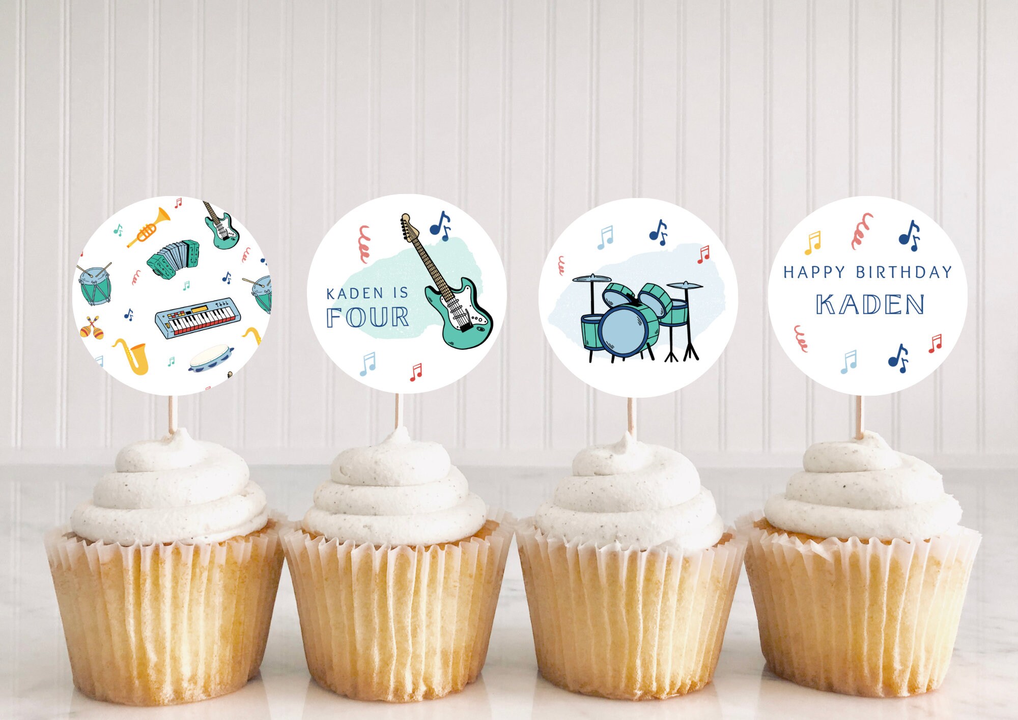 Music Birthday Party Invitation Instant Download Musical Instruments ...