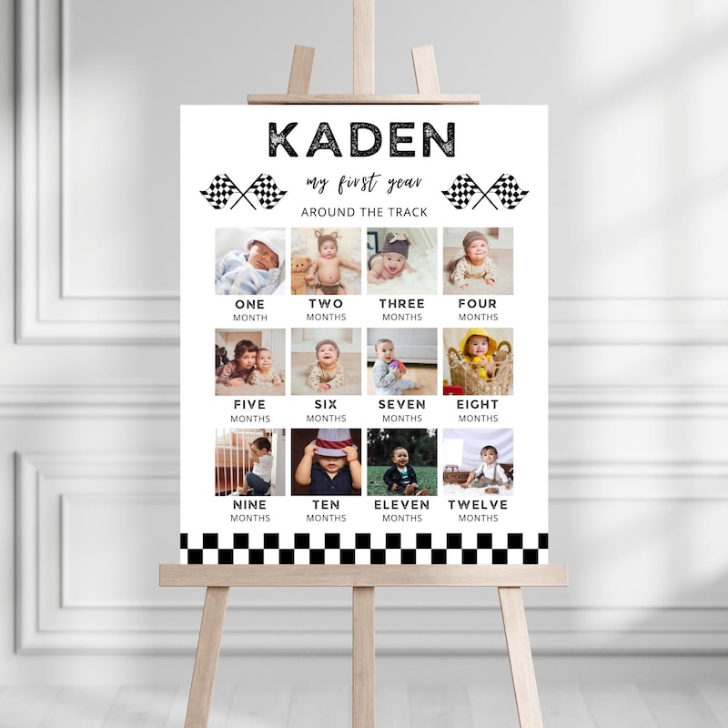 Racing Poster Canva - Etsy