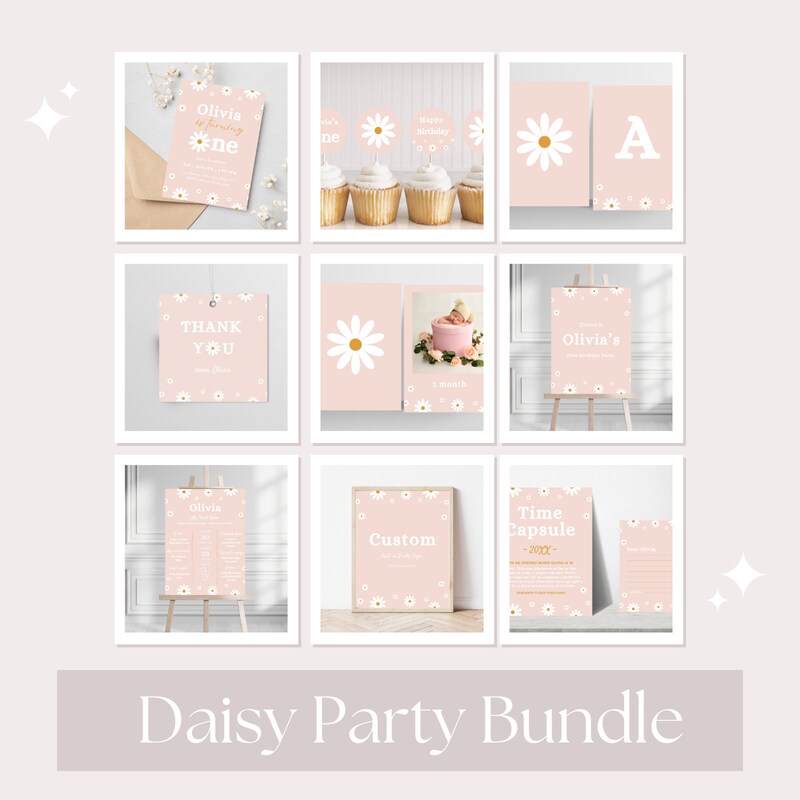 Daisy Party - Etsy