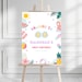 Editable Fun in the Sun Birthday Milestone Board | Tropical Splish ...