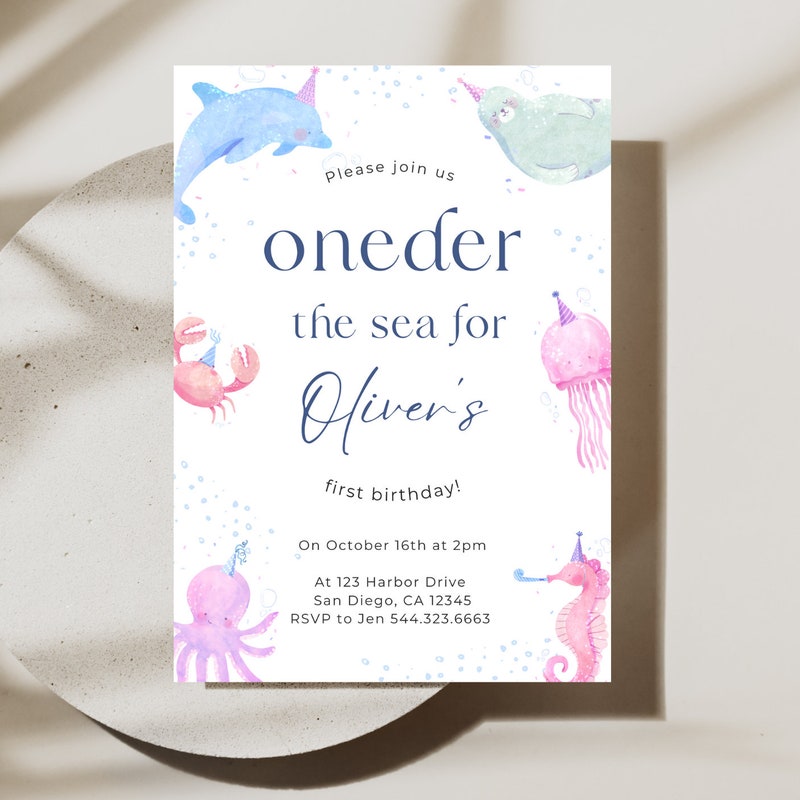 Oneder the Sea - Etsy