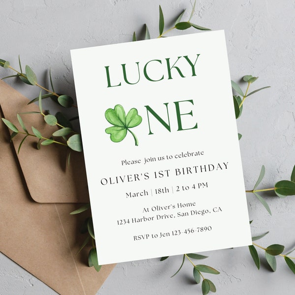 Lucky One Birthday - Etsy