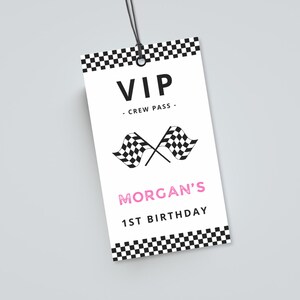 VIP Crew Pass | Instant Download | Printable Racing Car Pit Pass ...