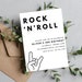Rock and Roll VIP Backstage Pass Instant Download Printable Rock N Roll ...
