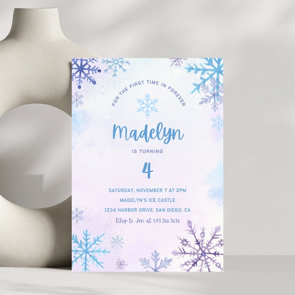 Ice Princess Party - Etsy