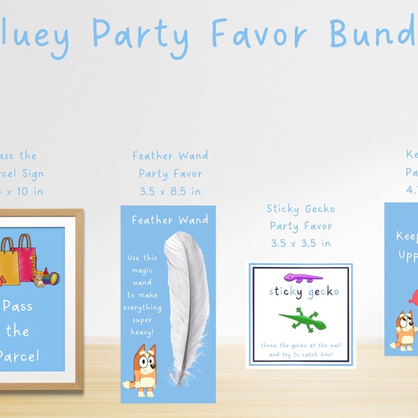 Bluey Feather Wand Printable - Etsy