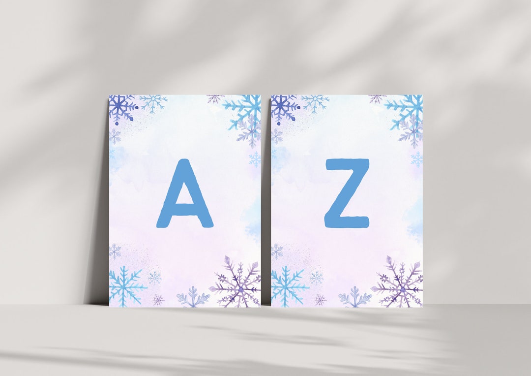 Modern Winter Ice Princess Birthday Party Banner | Winter Wonderland ...