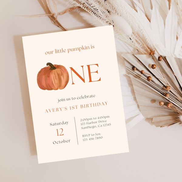 First Birthday Girl Pumpkin Theme - Etsy