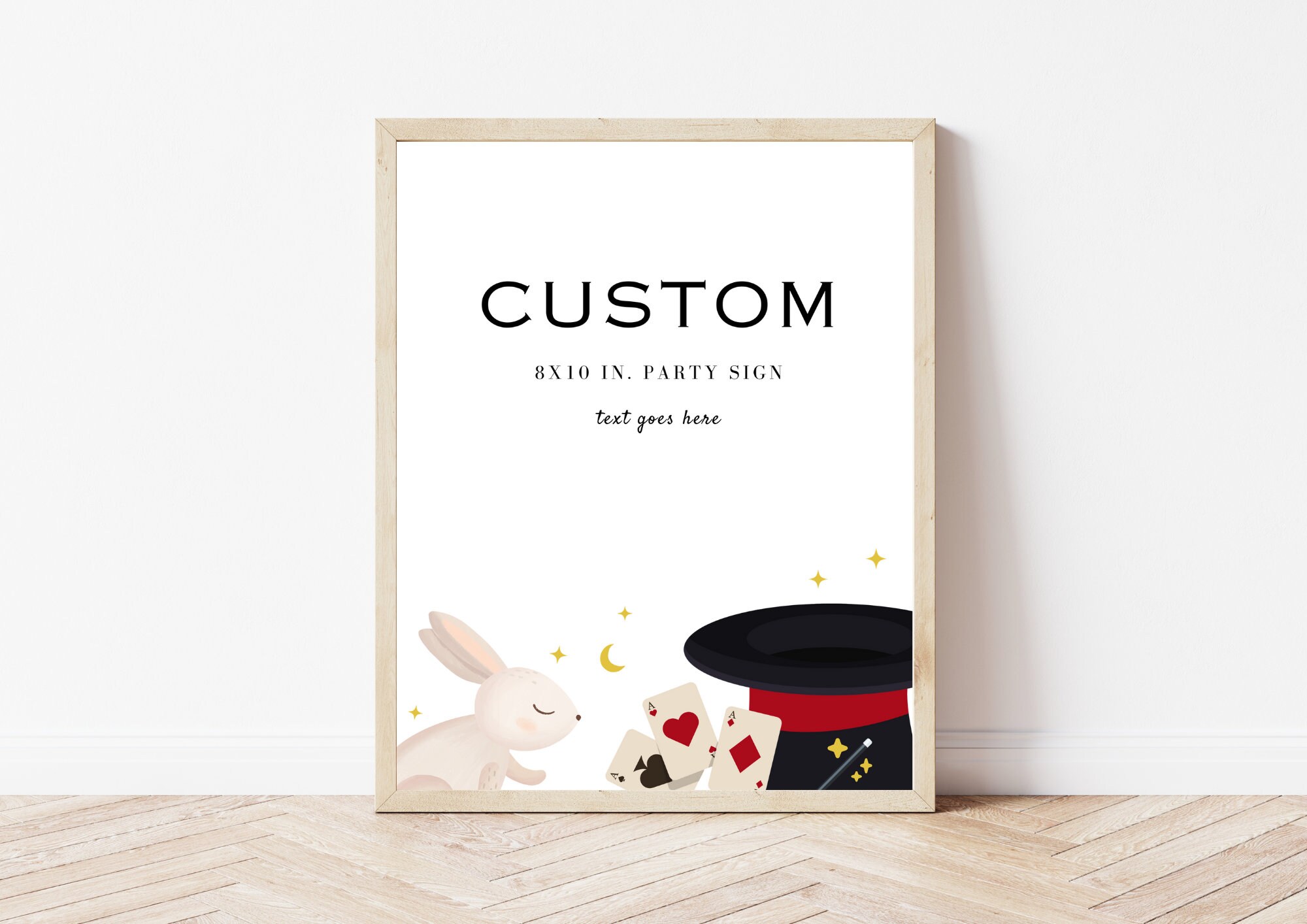 Magic Birthday Party Invitation Instant Download Printable Magician ...