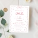 Girls Just Wanna Be ONE Birthday Party Invitation | Digital Download ...