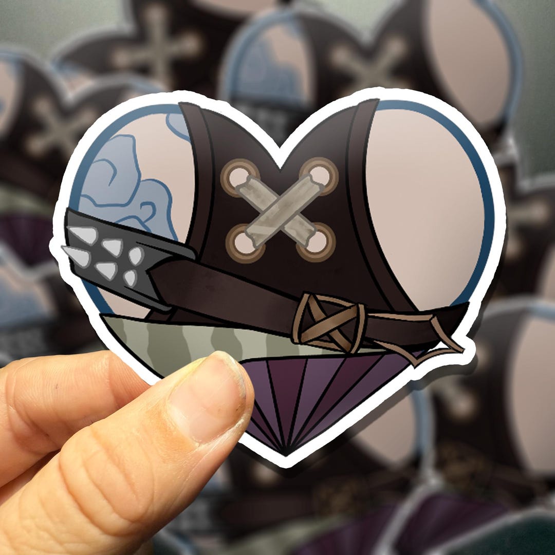 ARCANE Jinx Heart Sticker lol League of Legends Arcane New Sticker ...