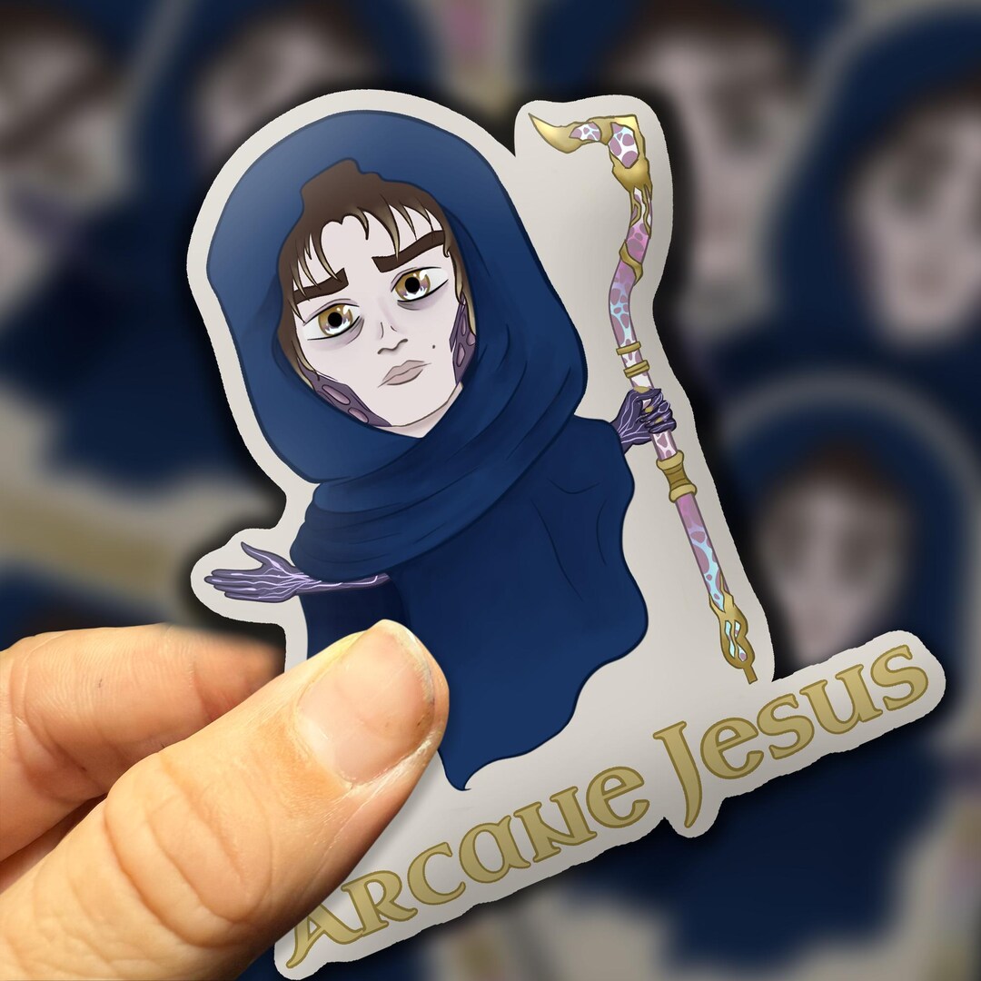 ARCANE VIKTOR "arcane Jesus" Chibi Sticker [lol] League of Legends ...