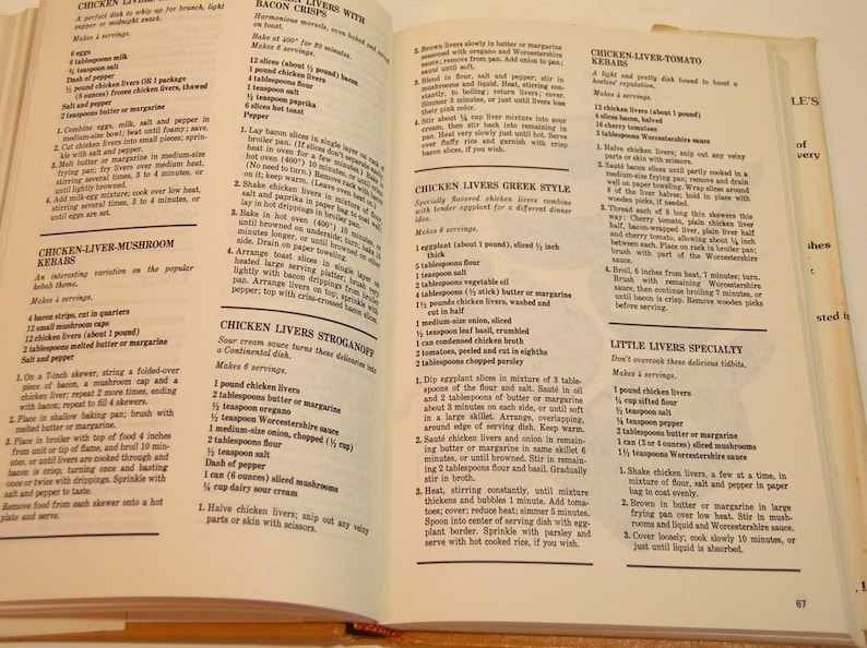 Family Circle Favorite Recipes Vintage Cookbook | Etsy