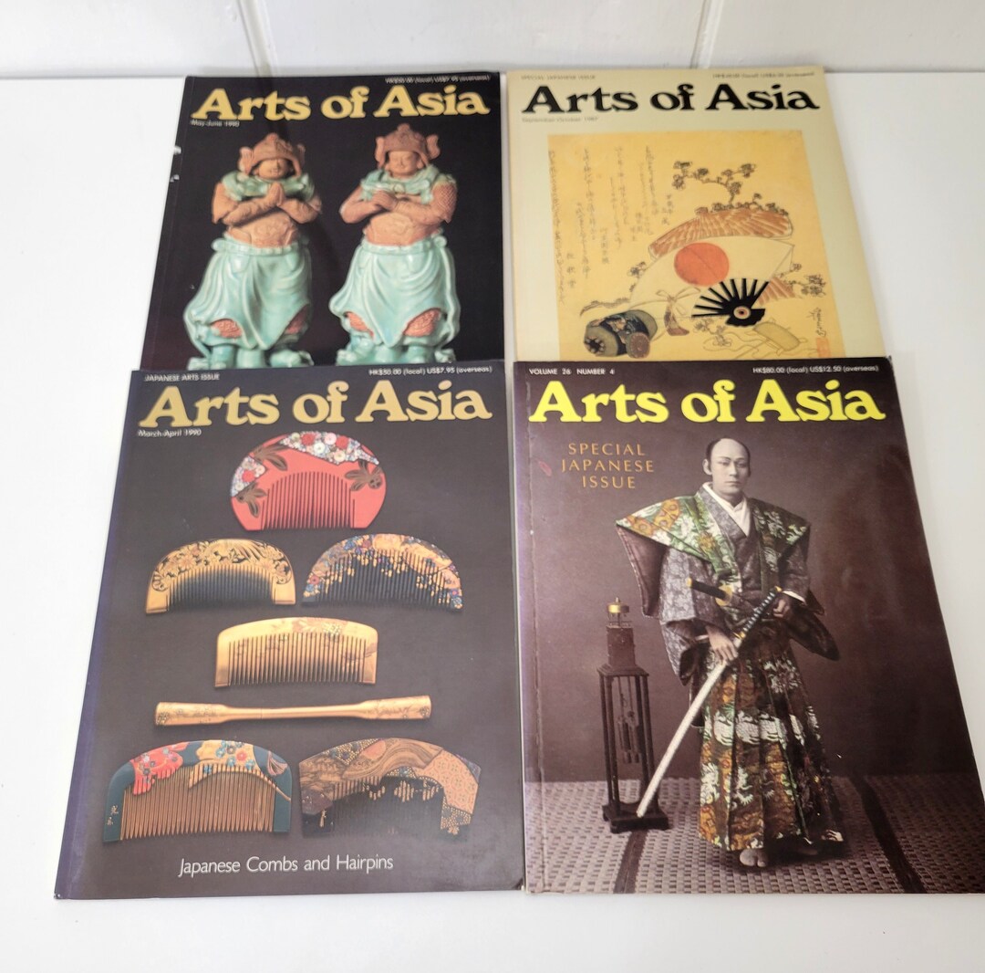 Arts of Asia Magazines, Collection of Four - Etsy