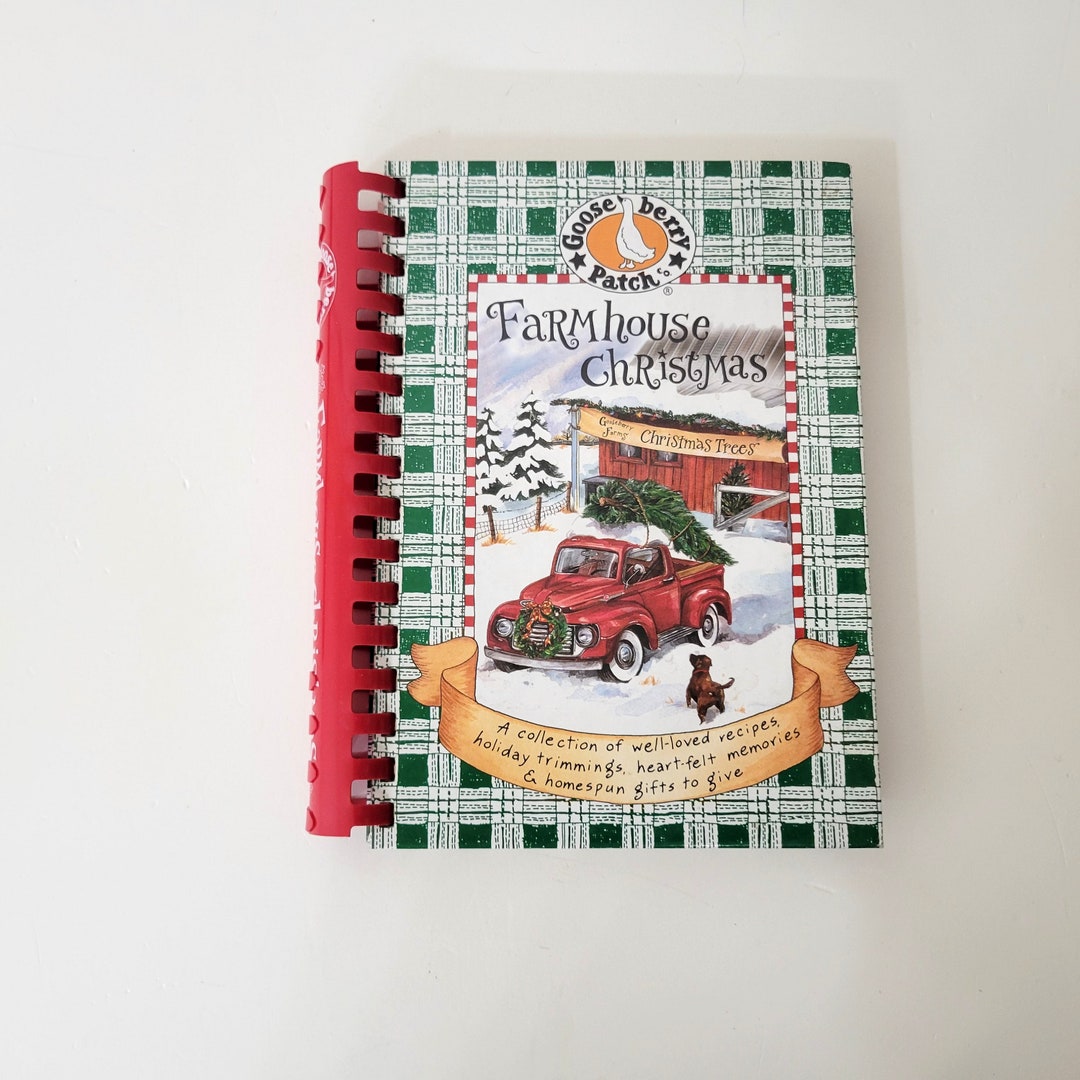 Farmhouse Christmas Gooseberry Patch Cookbook - Etsy