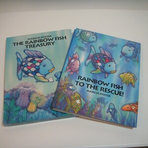 Rainbow Fish by Marcus Pfister Boxed Book Set Two Books | Etsy