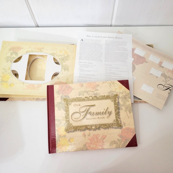 Family Tree Album - Etsy