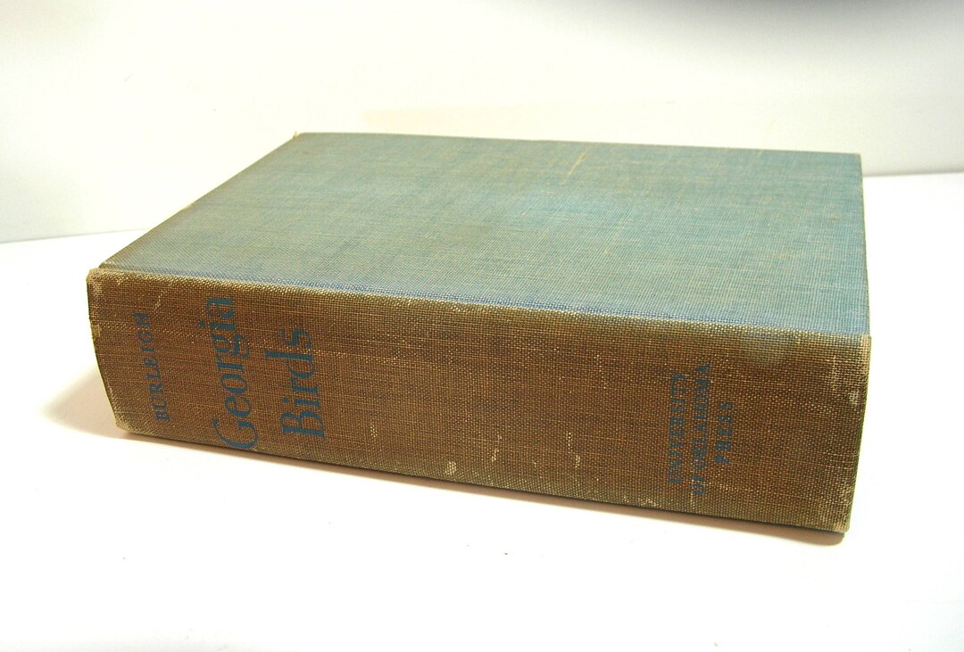 Georgia Birds by Thomas D Burleigh 1958 First Edition - Etsy