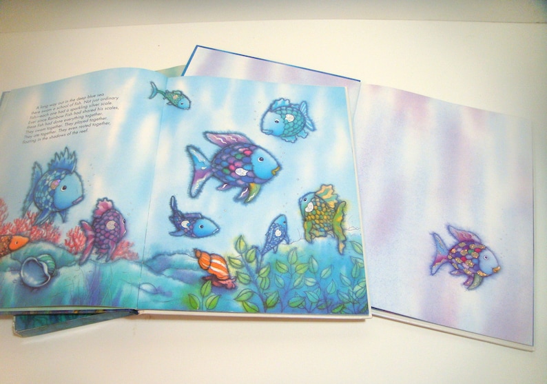 Rainbow Fish by Marcus Pfister Boxed Book Set Two Books | Etsy