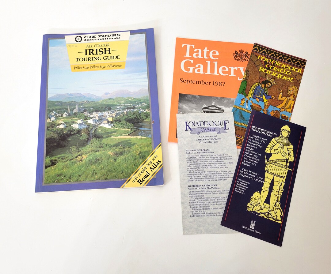 Irish Touring Guide Book and Travel Brochures, CIE Tours International ...