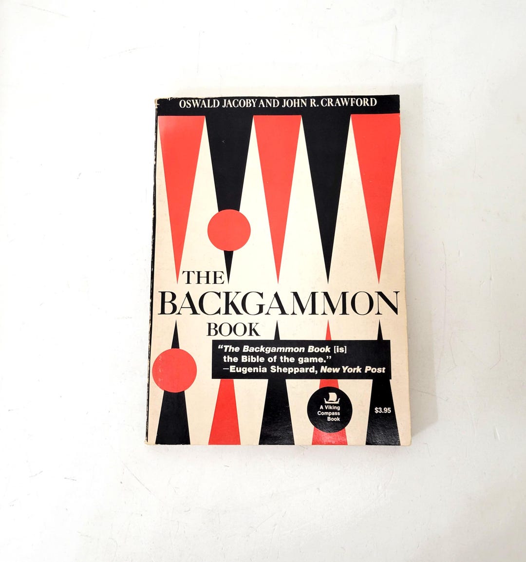The Backgammon Book by Oswald Jacoby and John R. Crawford - Etsy