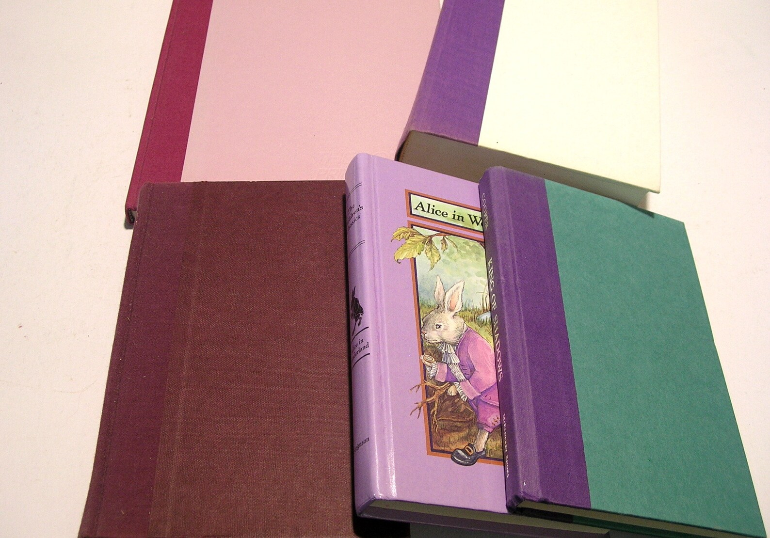 Purple and Plum Book Collection Home Decor Assortment Set Of | Etsy