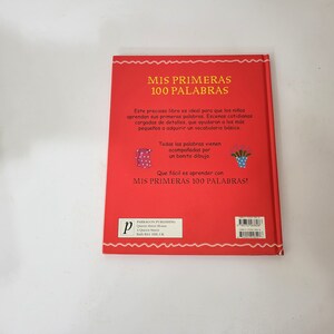 Mis Primeras 100 Palabras En Espanol, My First 100 Words in Spanish - Etsy