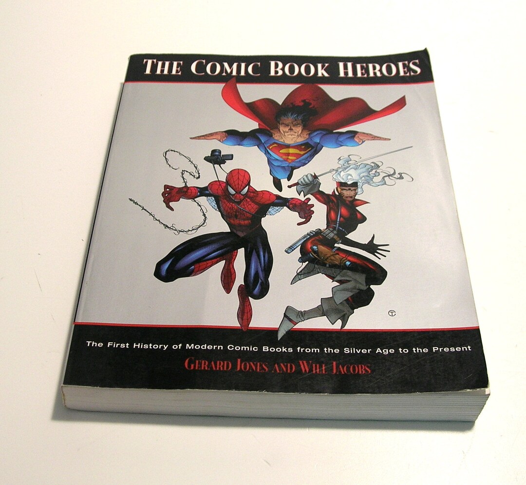 Los héroes del cómic por Gerard Jones y Will Jacobs - Etsy España
