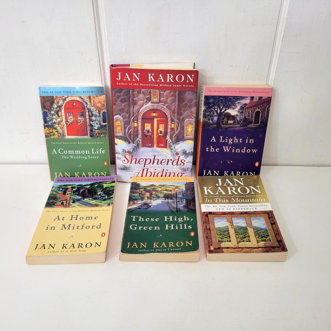Jan Karon Mitford Book Collection, Six Books - Etsy