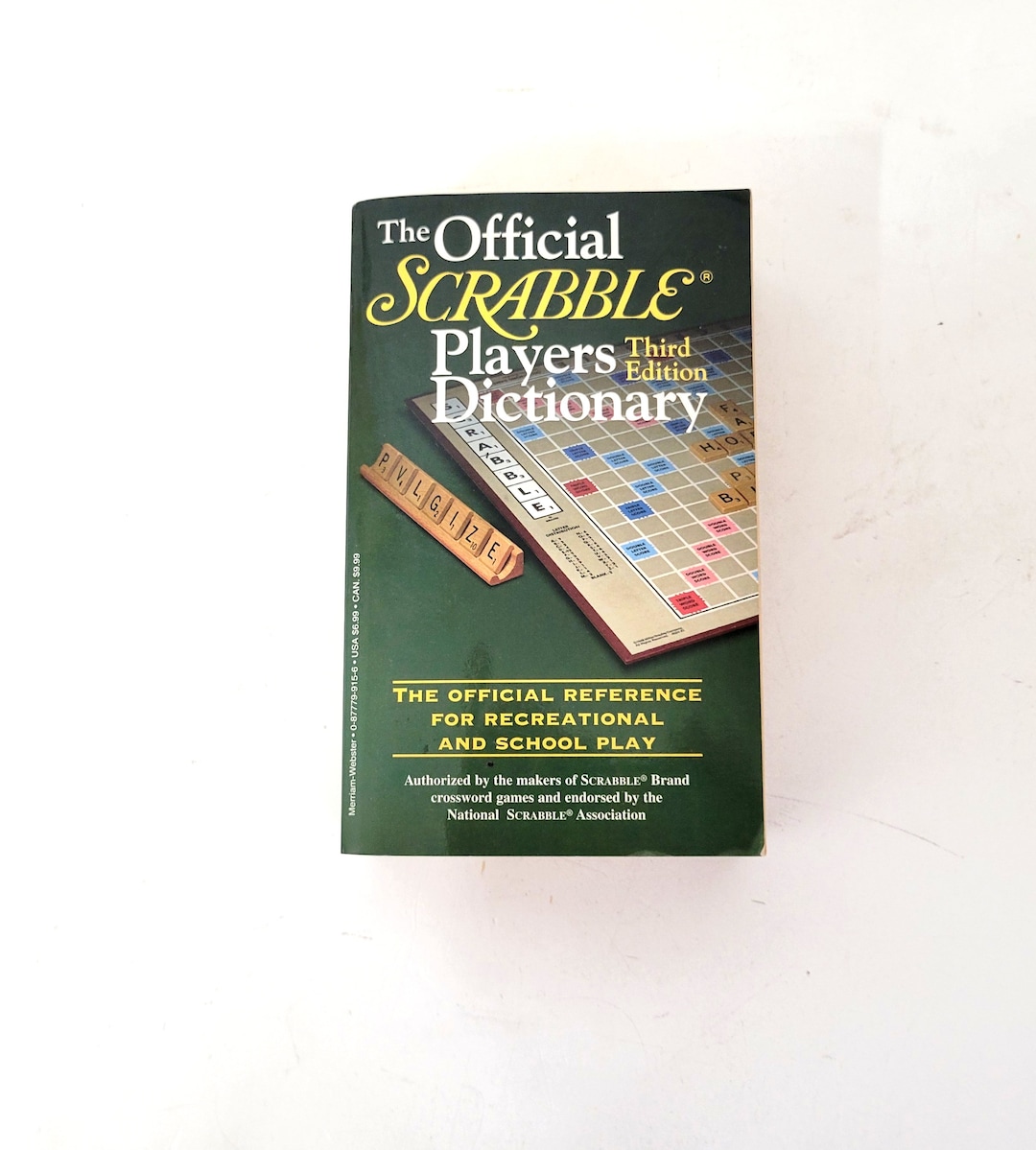 The Official Scrabble Players Dictionary, Third Edition - Etsy