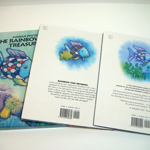 Rainbow Fish by Marcus Pfister Boxed Book Set Two Books - Etsy