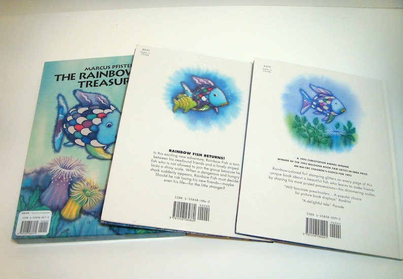 Rainbow Fish by Marcus Pfister Boxed Book Set Two Books | Etsy