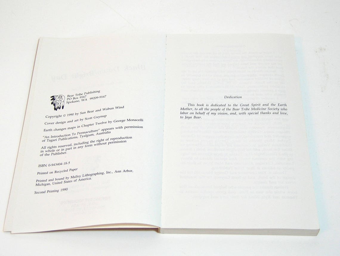 Black Dawn Bright Day Indian Prophecies by Sun Bear With | Etsy