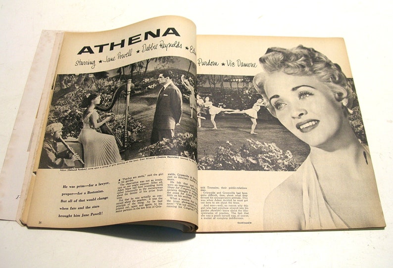 Screen Stories Magazine December 1954 Liz Taylor Cover - Etsy