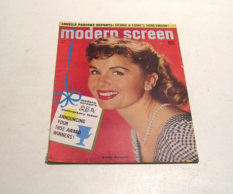 Modern Screen Magazine October 1952 Elizabeth Taylor Cover - Etsy.de