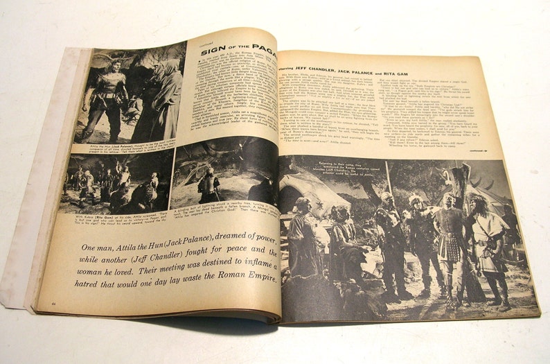 Screen Stories Magazine December 1954 Liz Taylor Cover - Etsy